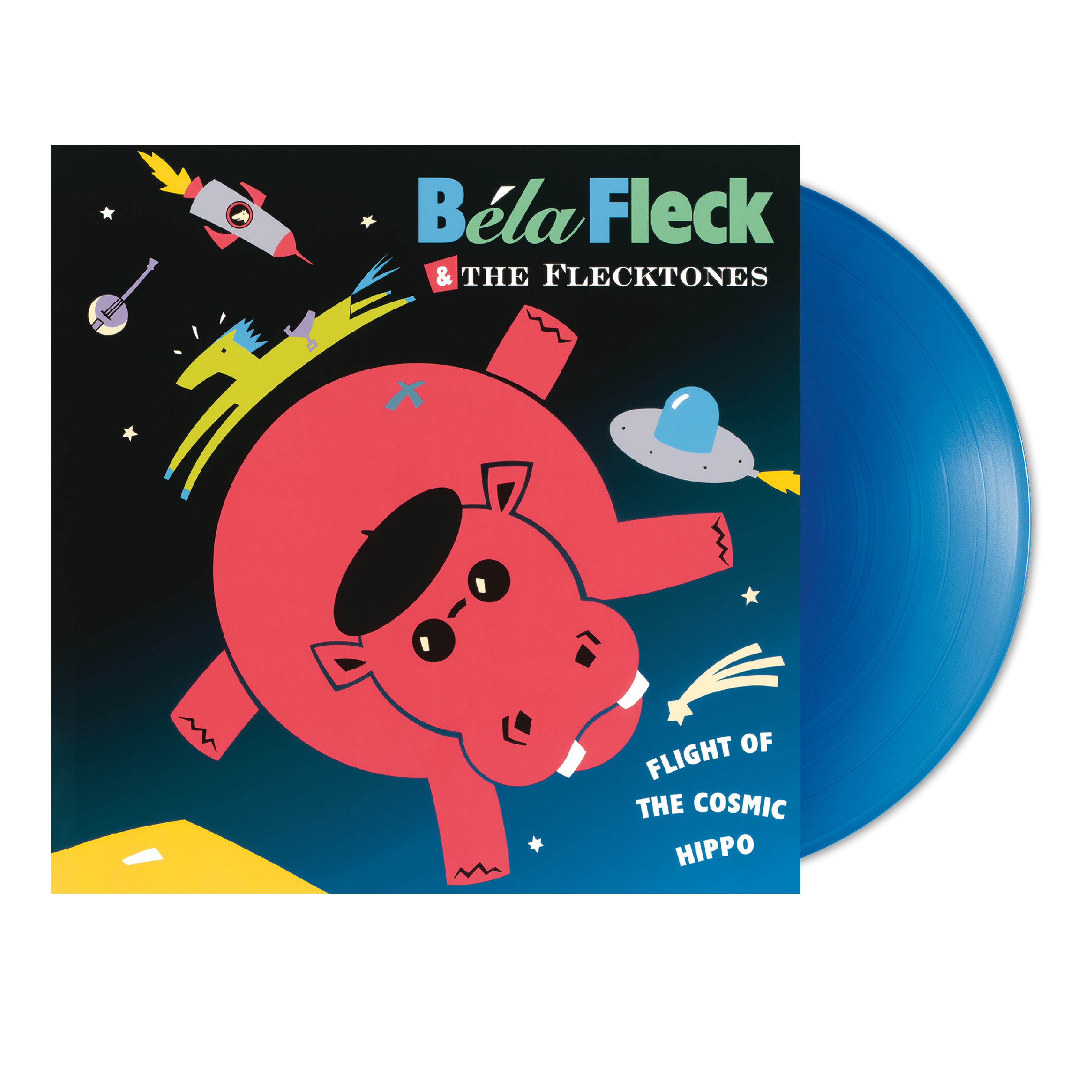Bela Fleck & the Flecktones - Flight of the Cosmic Hippo (Cobalt Blue – Nail City Record
