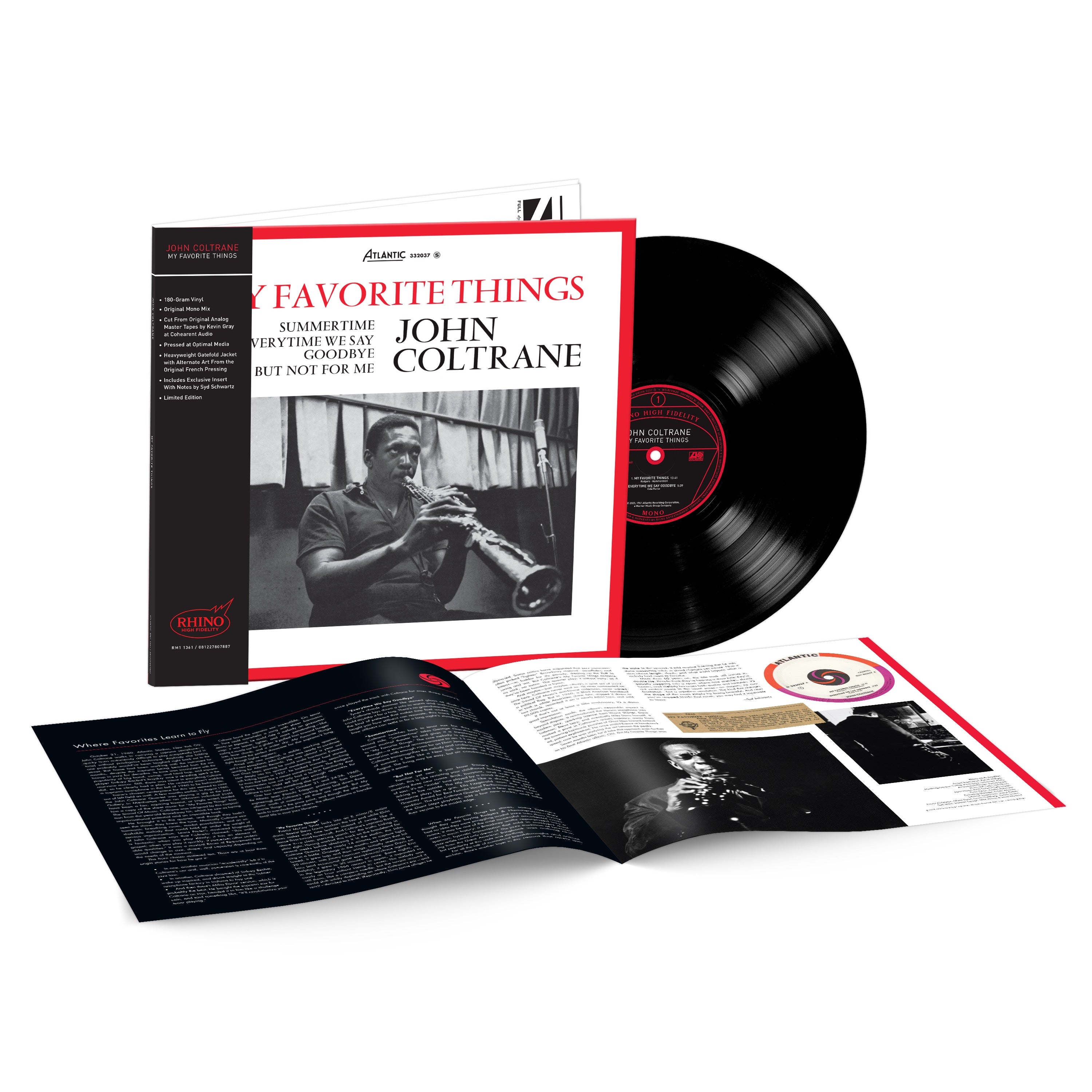 John Coltrane - My Favorite Things (SYEOR 2026, Rhino High Fidelity, B ...