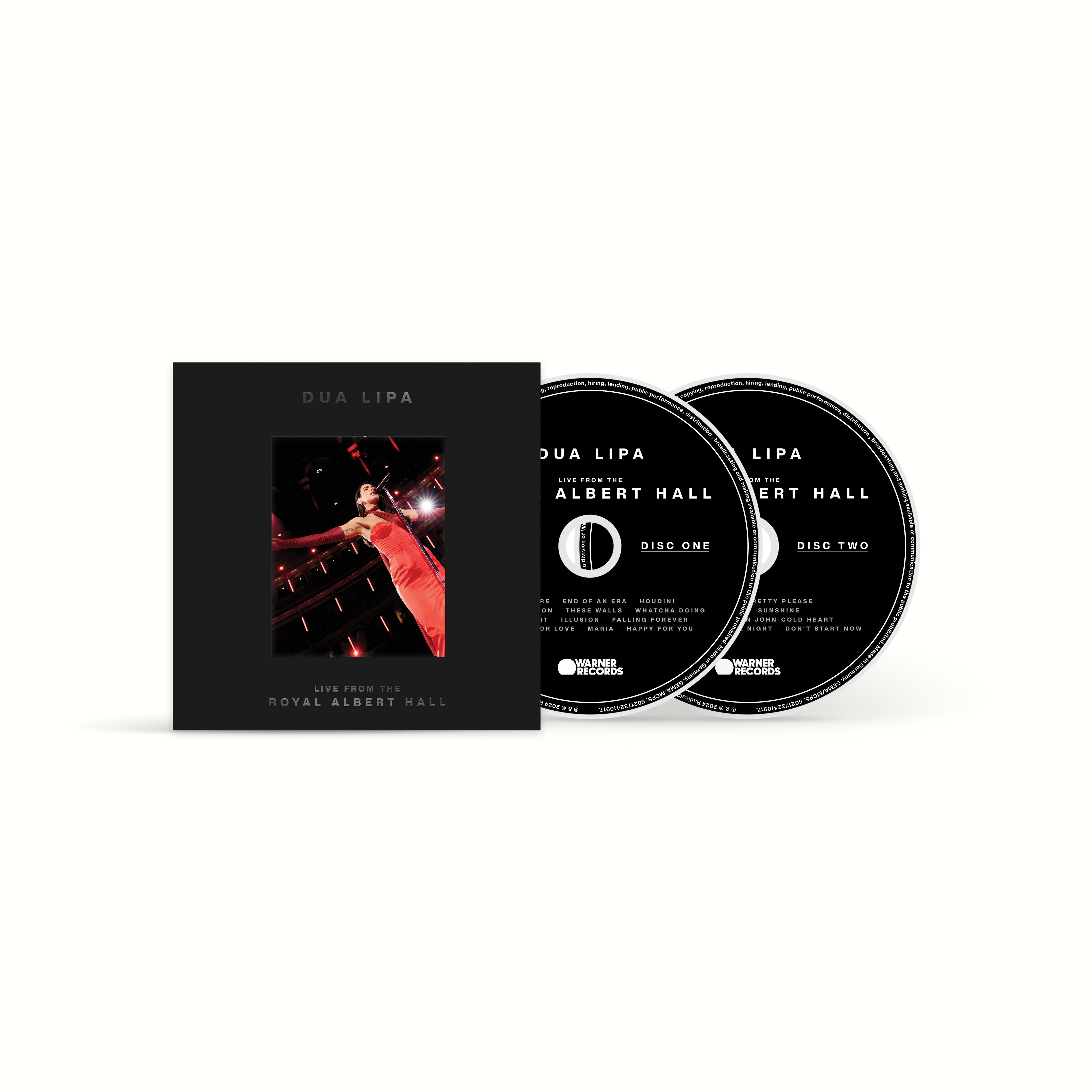 Dua Lipa - Live at The Royal Albert Hall (2 CDs) – Nail City Record