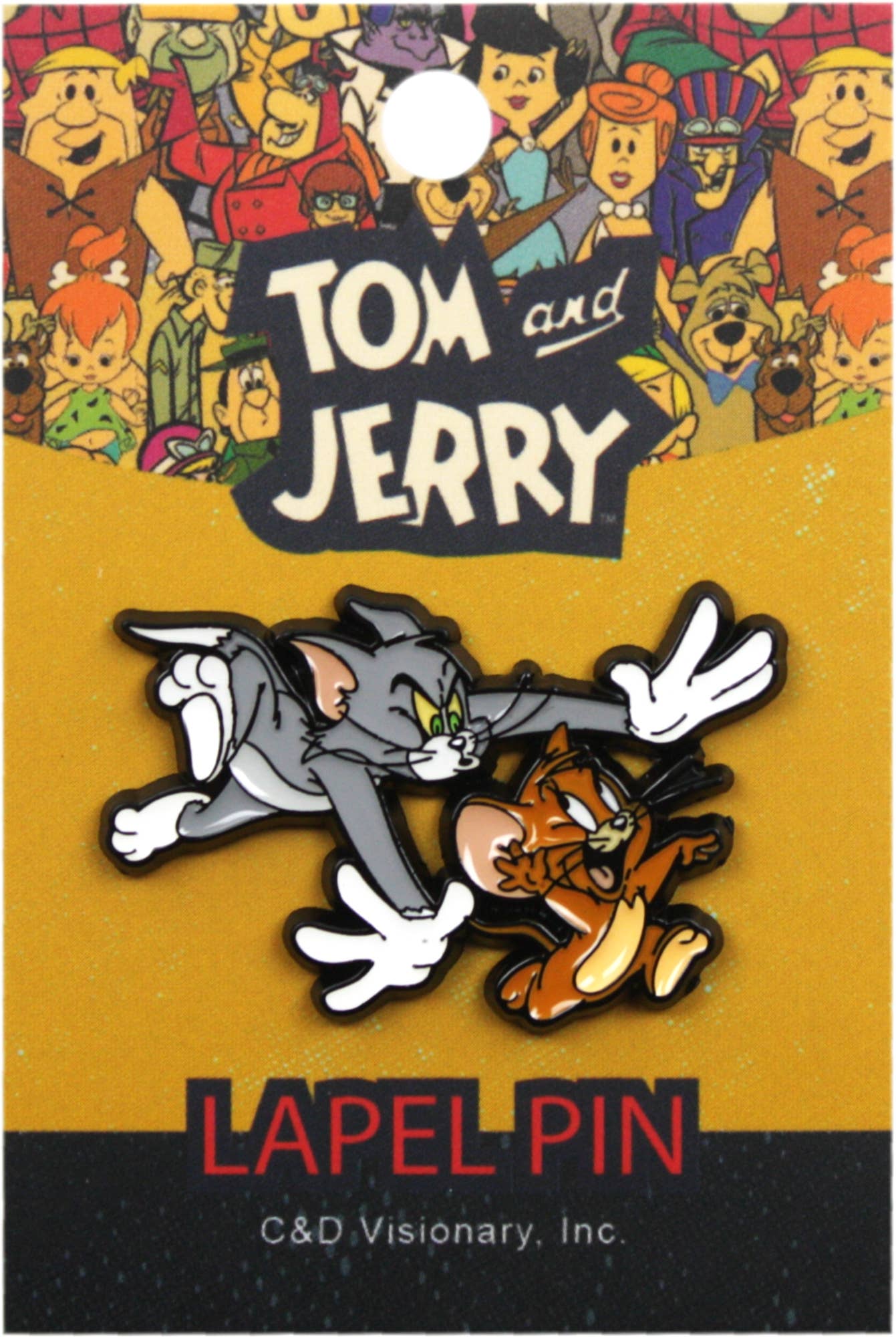 Enamel Pin - Tom & Jerry - The Chase – Nail City Record
